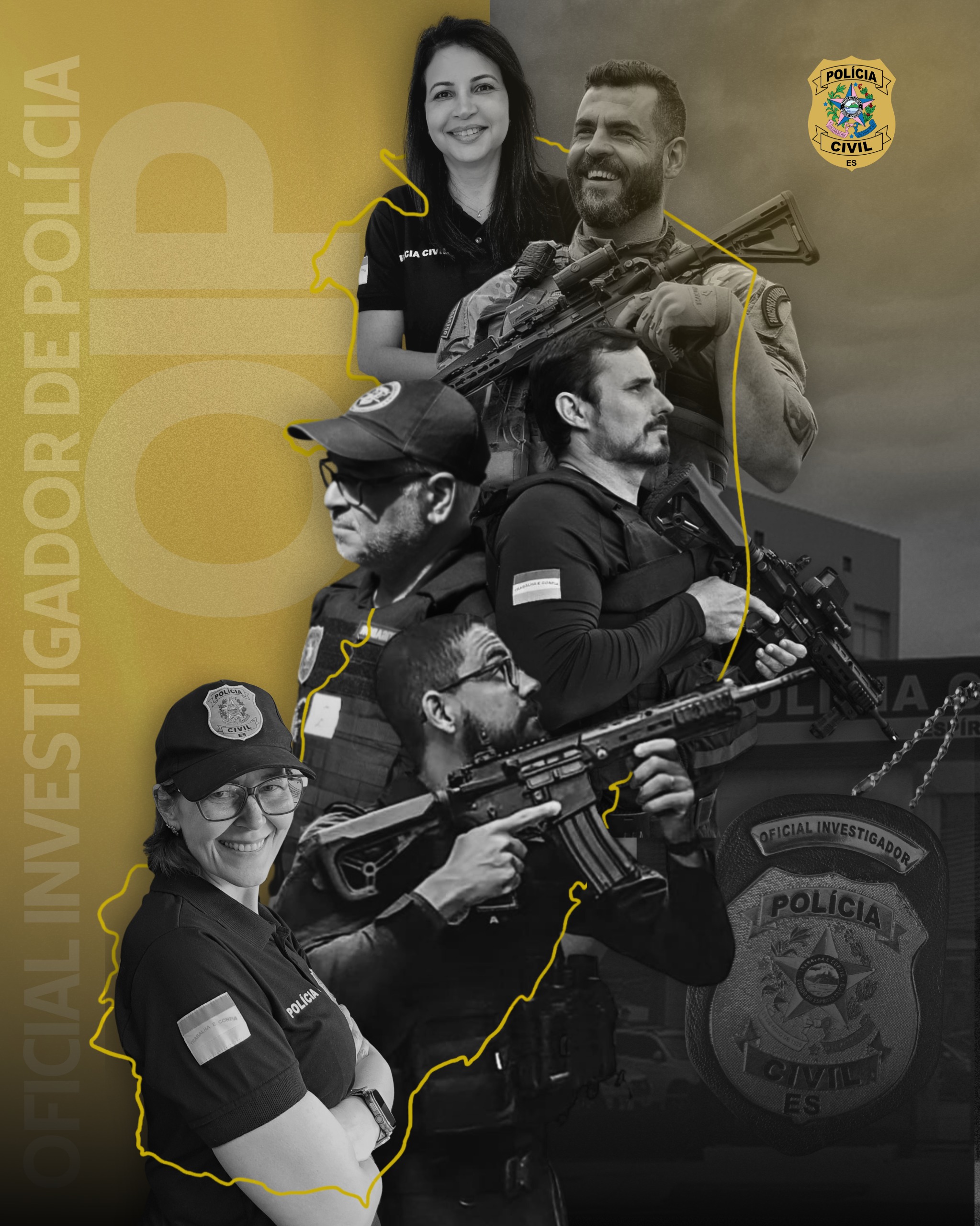 PCES - Polícia Civil do Espírito Santo celebra Dia do Oficial Investigador de Polícia